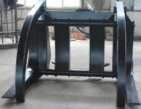 China Hydraulic Cylinders Control Grapple Attachment for Logs Wheel Loader 3t 5t 7t for sale