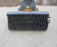 China Bagric Tractors Angle Broom Motor Flow 120-200L / Min 3200mm Overall Width for sale