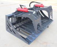 China 505mm Closing Height Wheel Loader Machine With Grapple Bucket 915*1848*864mm for sale