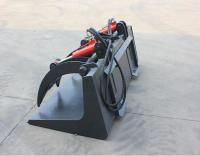 China 505mm Closing Height Wheel Loader Machine With Grapple Bucket 915*1848*864mm for sale