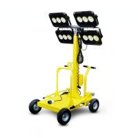 China Super Power High Mast LED Portable Mobile Light Tower 30000 Hour Working Lifetime for sale