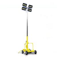 China Super Power High Mast LED Portable Mobile Light Tower 30000 Hour Working Lifetime for sale