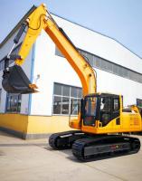 China Hydraulic Road Builder Excavator , 22 Ton 23 Ton Crawler Mounted Excavator for sale