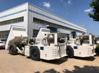 China 6 Ton Underground Mining Dump Truck 4 - Wheel Rigid Axles With Fully Enclosed for sale
