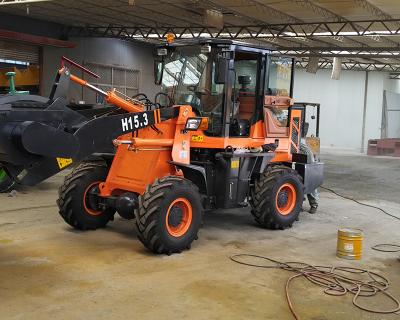 China 930 3 Ton Mini Wheel Loader Machine With Manual Flexible Shaft Control Disc Brake for sale