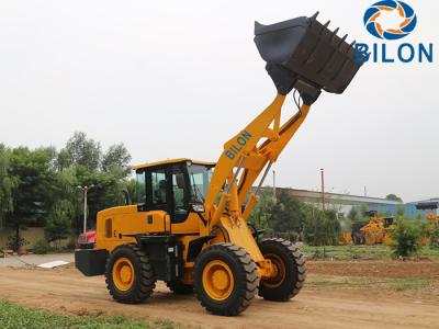 China Mechanical Control Front End Wheel Loader With 1.8 M3 Bucket And 92kW Diesel Engine for sale