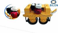 China 9HP Walk Behind Dual Drum Hydraulic Road Roller Exciting Force 30KN for sale