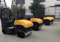 China Unique 1 Ton Full Hydraulic Compactor Vibratory Roller Electric Start - Up for sale