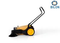 China Flexible Manual Walk Behind Street Sweeper Max Working Efficiency 3680m2/H for sale