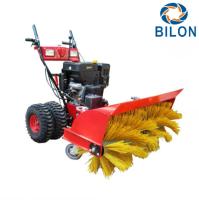 China 15HP Walk Behind Snow Sweeper Machines Gasoline Powered  Work Width 1000mm for sale