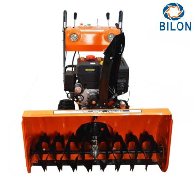 China 13HP Mini Snow Blower 102cm Working Width 6.5L Fuel Tank Snow Sweeper Machine for sale