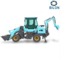 China 60-120HP Diesel Excavator Backhoe Loader Multi - Purpose 4 Wheel Drive for sale