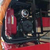 China 2KW Concrete And Asphalt Crack Sealer Machine Hand Push Type Red Color for sale