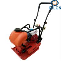 China 5.5HP Walk Behind Gasoline Vibratory Plate Compactor For Building Foundation for sale