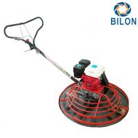 China 5.5HP Hand Held Concrete Power Trowel With Honda GX160 Engine Adjustable Handle for sale