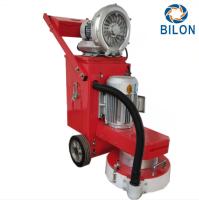 China 380V 3KW Small Manual Concrete Floor Grinding Machine 350mm with Vacuum for Road Construction for sale
