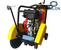 China 13HP Hand Push Gasoline Asphalt Road Cutter Machine 0-180mm Cutting Depth for sale