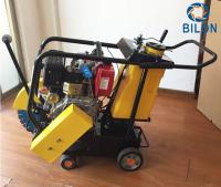 China Compact Road Cutting Machine 15-25HP Gasoline Diesel Mobile Concrete Saw Cutter 500-1000mm Blade for sale