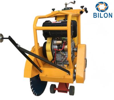 China 25HP Diesel Hydraulic Start Concrete Road Cutter Saw 1000mm Blade 140kg for sale