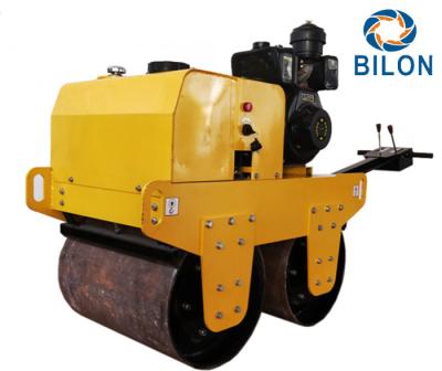 China 8HP Double Drum Vibratory Road Roller 70Hz 0-4km/h Hydraulic Drive Small Compactor for sale
