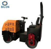 China 3 Ton 13HP Full Hydraulic Vibratory Road Roller Double Drums Seat Type for sale