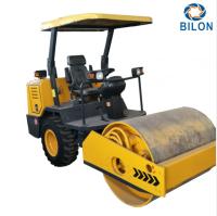 China Yellow 3.5 Ton  Single Drum Vibrator Road Roller With 22kw Diesel Engine for sale
