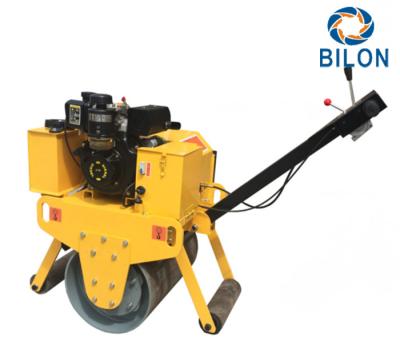 China Mini Hand Manual Walk Behind Road Roller With HONDA 5.5HP Diesel Engine for sale