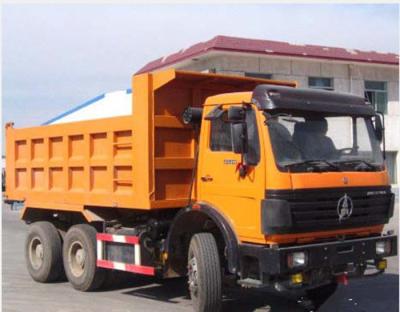 China Beiben 6x4 Tipper Truck 31-40T Capacity 11.596L Engine One Sleeper Cabin Dump Truck for sale