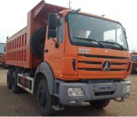 China Beiben 6x4 Tipper Truck 31-40T Capacity 11.596L Engine One Sleeper Cabin Dump Truck for sale