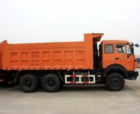 China Beiben 6x4 Tipper Truck 31-40T Capacity 11.596L Engine One Sleeper Cabin Dump Truck for sale