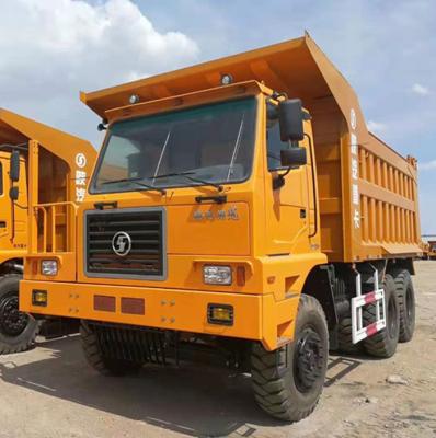 China Shacman 70 Ton 6x4 Left Hand Drive Crawler Dump Truck Euro 3 for Mining for sale