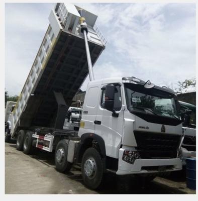 China Sinotruk Howo A7 8x4 371hp 12 Wheeler Dump Truck 300L Fuel Tank Tipper for sale