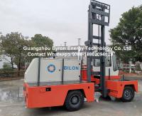 China 3 T Diesel Side Loader Fork Truck For Extra Long Cargo With ISUZU Engine for sale
