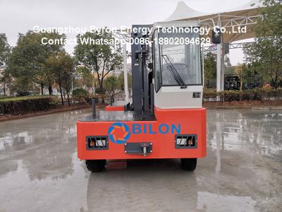 China 6.0 Ton ISUZU 6BG1 Diesel Side Loader Forklift 3600mm Lift Height for sale