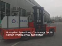 China 5 Ton Diesel Side Load Forklift 3600mm Lift Height for Long Wood Pipe Transport for sale