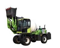 China 2.4m³ Self Loading Foam Concrete Mixer Truck 77.3kw 4WD Diesel Engine for sale