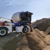 China 130L Diesel 116HP 85kw 3.5m³ Self Loading Concrete Mixer Truck 4WD for sale
