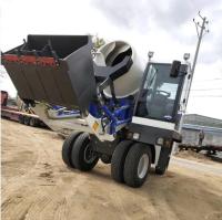 China 130L Diesel 116HP 85kw 3.5m³ Self Loading Concrete Mixer Truck 4WD for sale