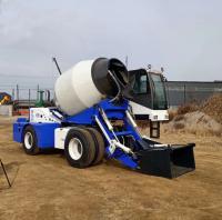 China 130L Diesel 116HP 85kw 3.5m³ Self Loading Concrete Mixer Truck 4WD for sale