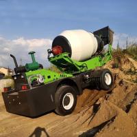 China 130L Diesel 116HP 85kw 3.5m³ Self Loading Concrete Mixer Truck 4WD for sale