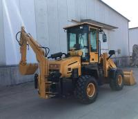 China 2070 mm Front End 1500 KG Wheel Excavator Backhoe Loaders for sale