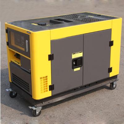 China 380v Three Phase Silent 10kVA Diesel Generator for sale