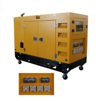 China Four Stroke Air Cooled 25kVA Soundproof  Silent Generator for sale