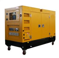 China Four Stroke Air Cooled 25kVA Soundproof  Silent Generator for sale