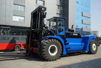 China 48 Ton Diesel Forklift Truck 4000mm Lift 48000 KGS Capacity Wide View Mast for sale