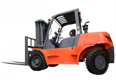 China Powershift Transmission 2570 Mm 80T Diesel Forklift for sale