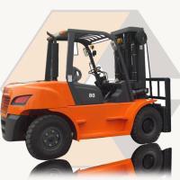 China Powershift Transmission 2570 Mm 80T Diesel Forklift for sale
