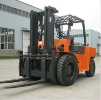 China Powershift Transmission 2570 Mm 80T Diesel Forklift for sale