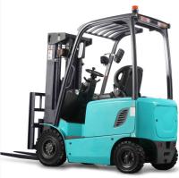 China 3 Ton Electric Forklift Truck with ZAPI Controller Material Handling Battery 1070mm Width for sale