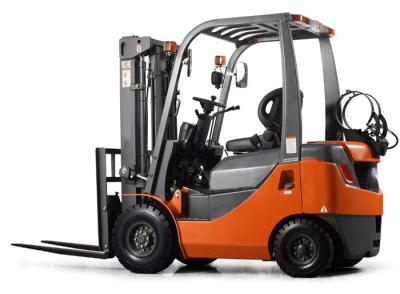 China 1.5 Ton Dual Fuel Gas LPG Forklift Truck 6m Lifting Height Japanese Engine for sale